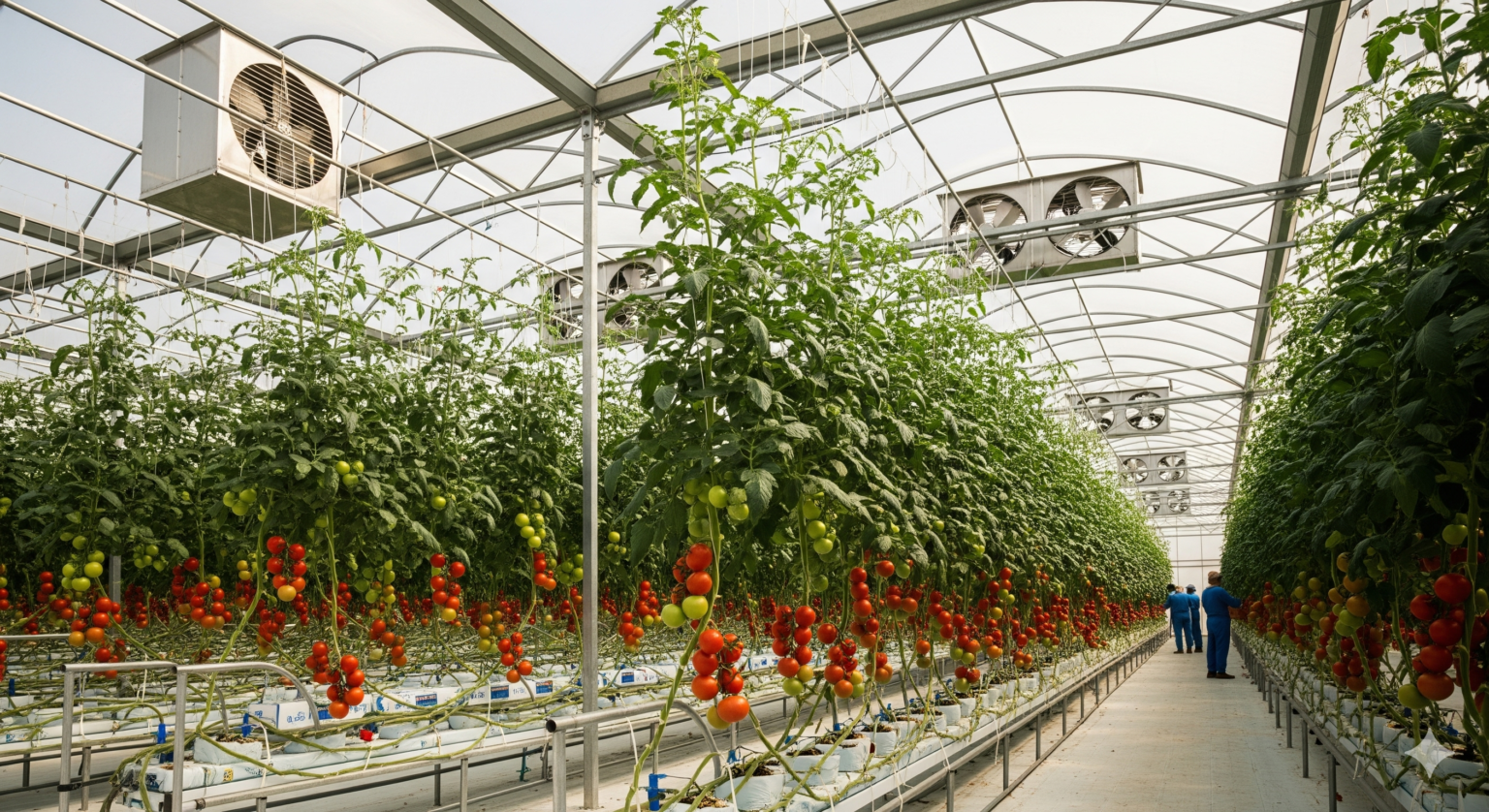 Case Study: Tomato Farm Boosts Yield with Polyhouse - Agro Dome ...